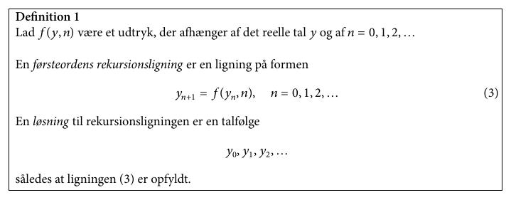 Diskret matematik og differentialligninger